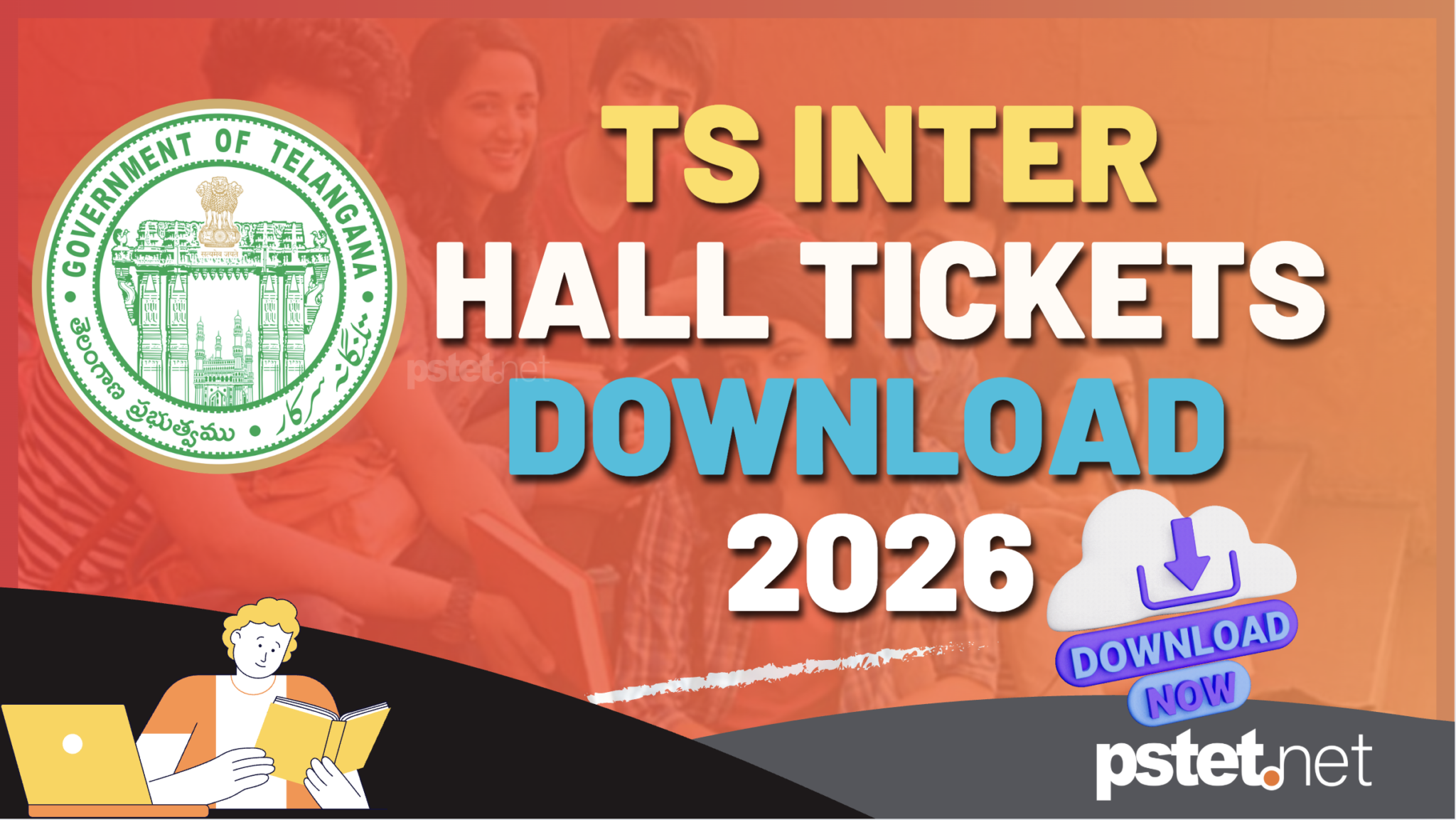 ts inter hall ticket 2026, tsbie hall ticket pdf download link @ tsbie ...